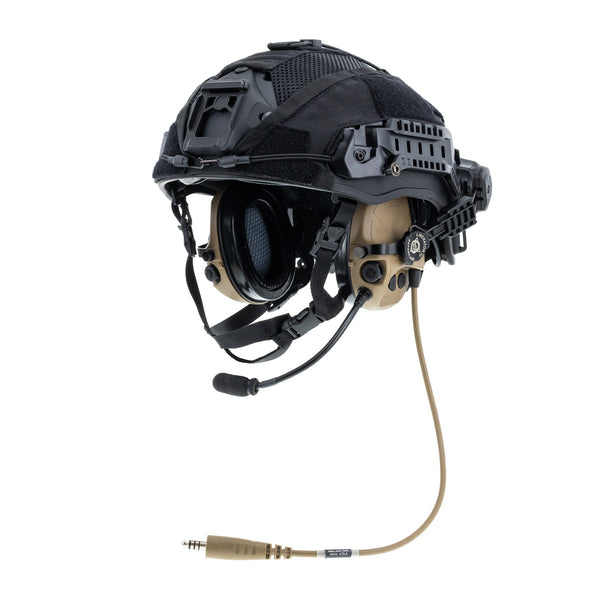 Liberator® IV Advanced Single Comm Headset with Hearing Protection ...